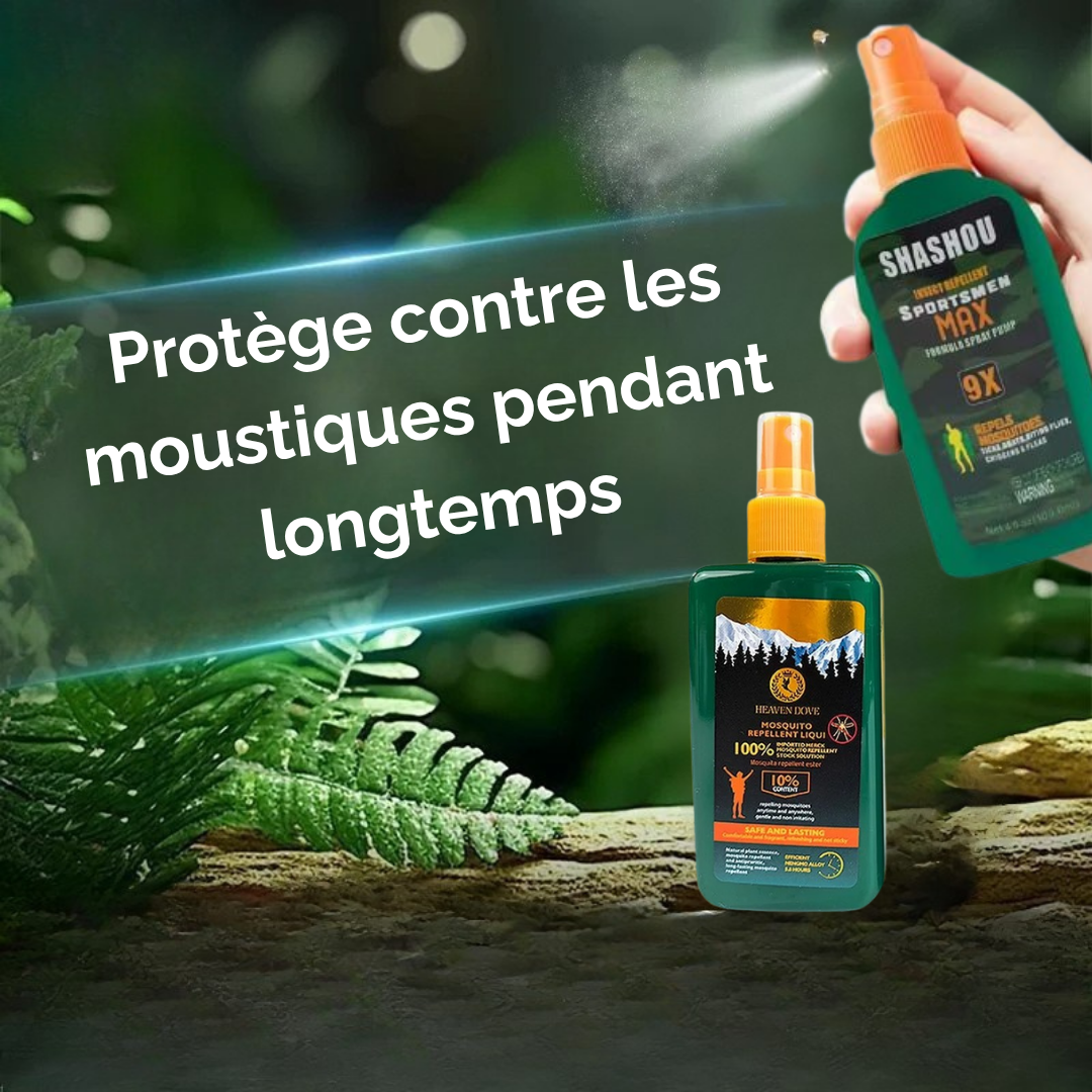 Spray Anti-Moustique – 6h de Protection Naturelle – Shopvibe